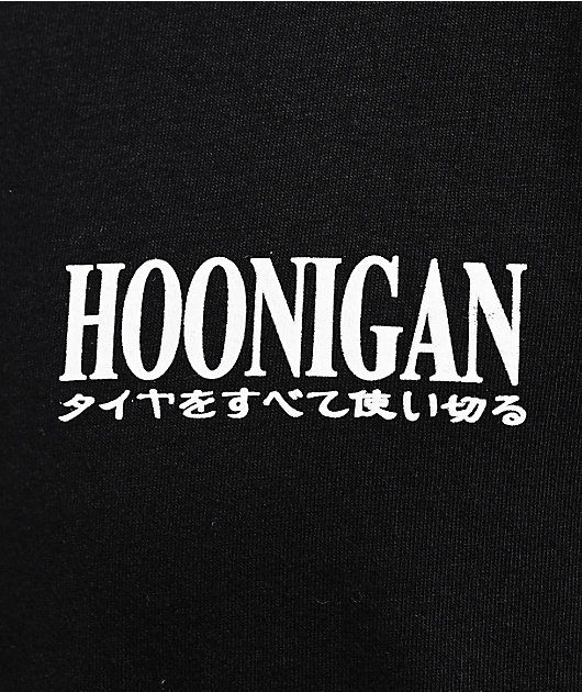 Hoonigan Tokyo Drip Black T-Shirt | Zumiez