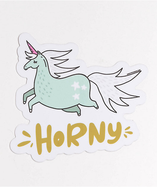 Horny Sticker | Zumiez