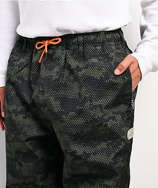 Howl Nowhere Honeycomb Camo 15K Snowboard Pants | Zumiez