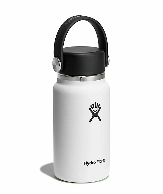Hydro Flask Micro Hydro White Mini Bottle 6.7 oz | Zumiez