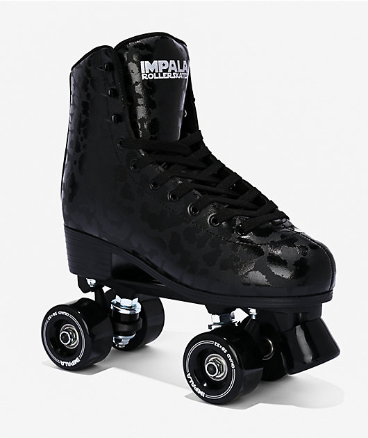 Impala Black Leopard Roller Skates | Zumiez
