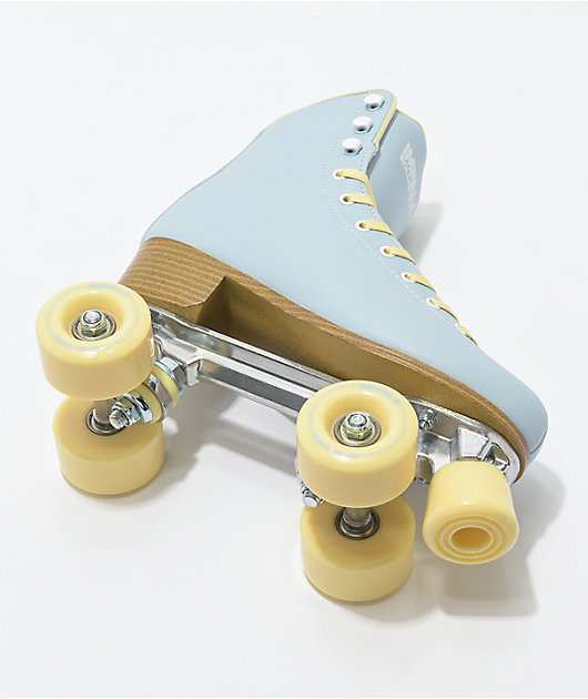 Impala Sky Blue & Yellow Roller Skates