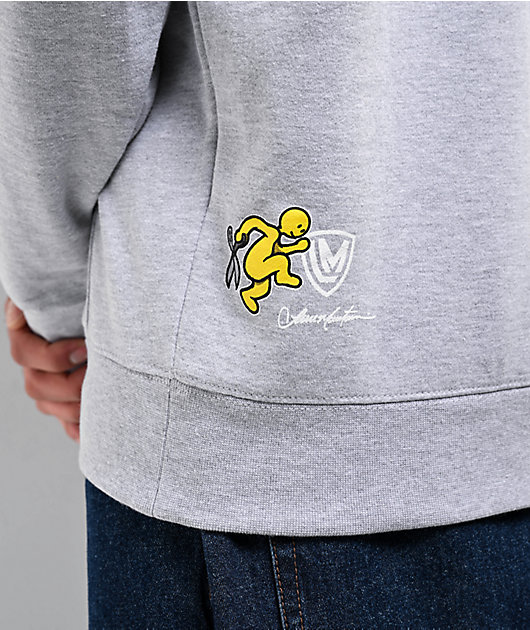 Independent Lance Mountain Ransom Grey Hoodie | Zumiez