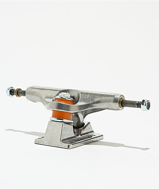 Independent MiD Inverted Kingpin 139 Polished Silver Skateboard Truck ...