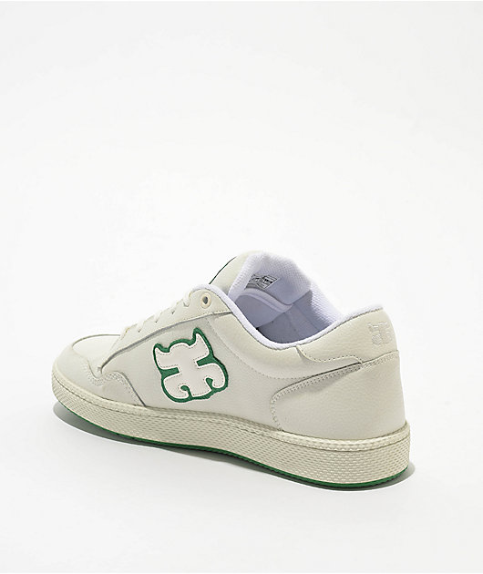 Ipath 1985 White & Green Skate Shoes | Zumiez