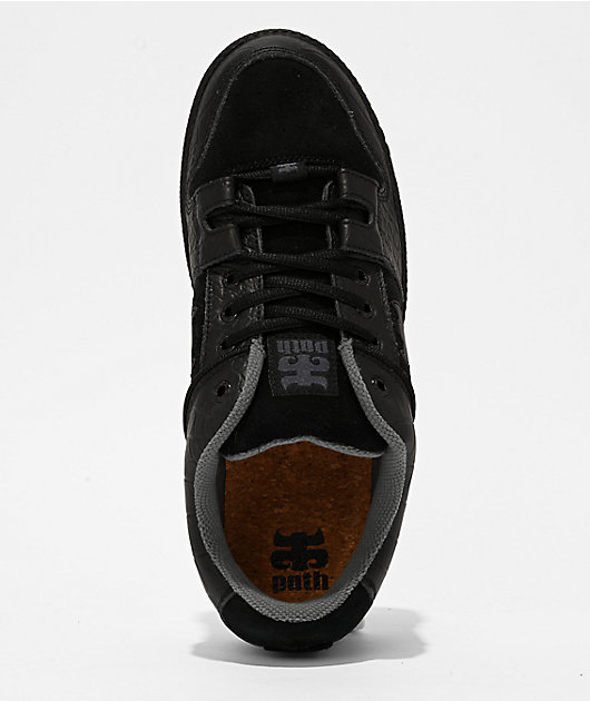 Ipath Cricket Black Croc Skate Shoes | Zumiez
