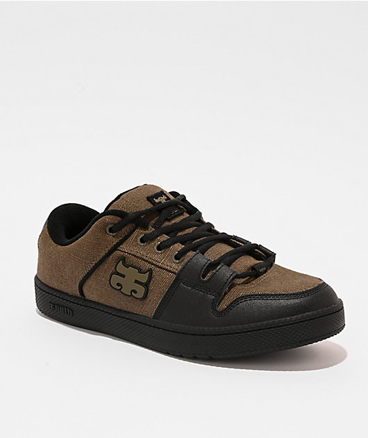 Ipath Cricket Olive & Black Skate Shoes | Zumiez