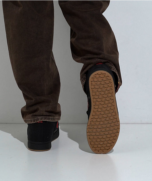 Ipath Grasshopper Black & Rasta Skate Shoes | Zumiez