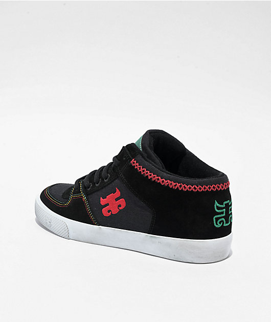 Ipath Reed Black & Rasta Skate Shoes | Zumiez