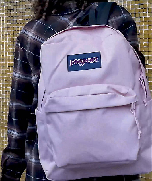 Jansport Superbreak Plus Misty Rose Backpack | Zumiez