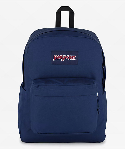 Jansport Superbreak Plus Navy Backpack | Zumiez