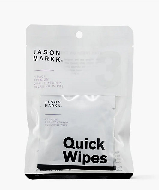 Jason Markk Quick 3 Pack Shoe Cleaning Wipes | Zumiez