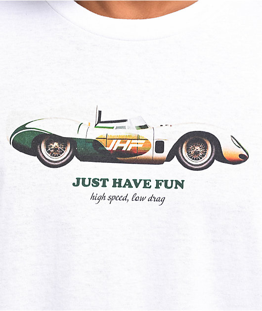 Just Have Fun High Speed White T-Shirt | Zumiez