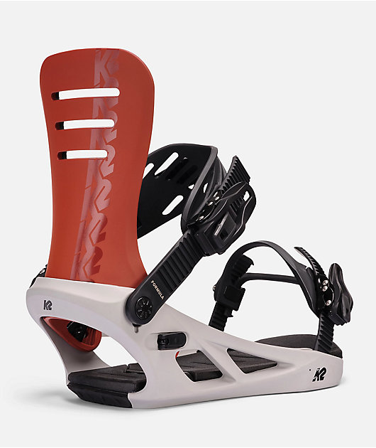 K2 Formula Red Snowboard Bindings 2026 | Zumiez