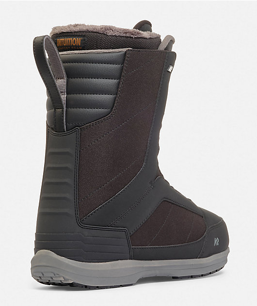 K2 Raider Black Snowboard Boots 2025 | Zumiez