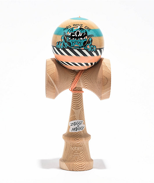 KROM x Jody Barton Zoggy & Moggy Mog Waz Ere Kendama | Zumiez