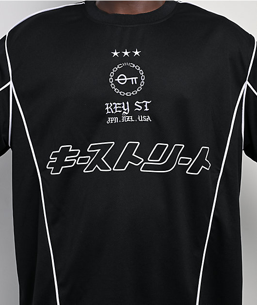 Key Street 92FC Volt Black Soccer Jersey | Zumiez