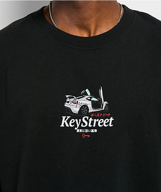 Key Street Control Black T-Shirt | Zumiez