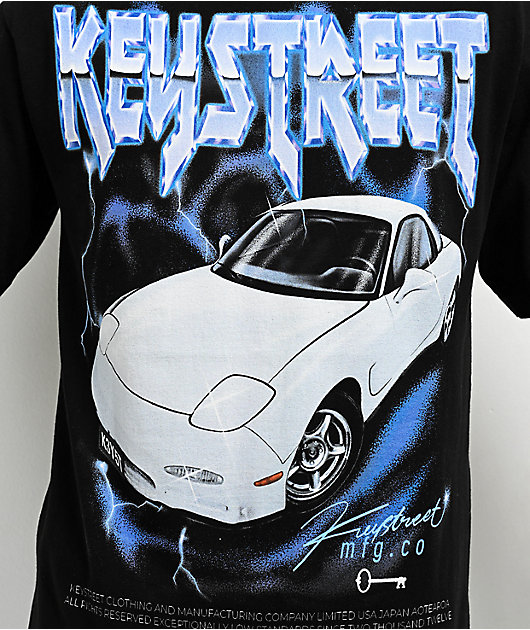 Key Street Heavy Rotation Black T-Shirt | Zumiez