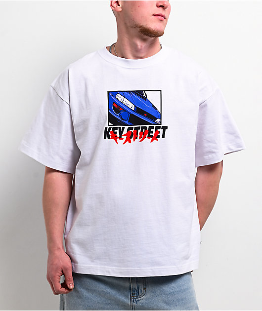 Key Street Homage White T-Shirt | Zumiez