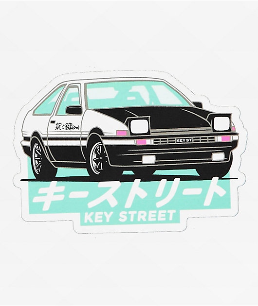 Key Street Kyuten Green Sticker | Zumiez