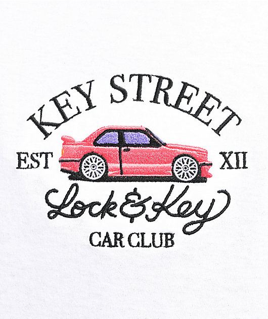 Key Street Lo Pro White T-Shirt | Zumiez