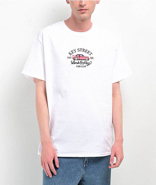 Key Street Lo Pro White T-Shirt | Zumiez