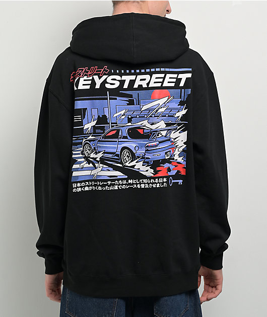 Key Street Send It Black Hoodie | Zumiez