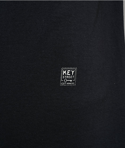 Key Street Service Department Black T-Shirt | Zumiez