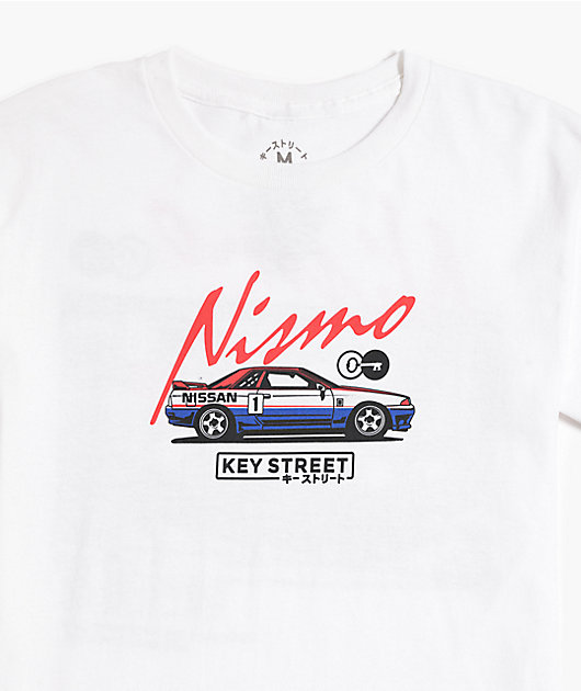 Key Street x NISMO Kids Pit Crew White T-Shirt | Zumiez