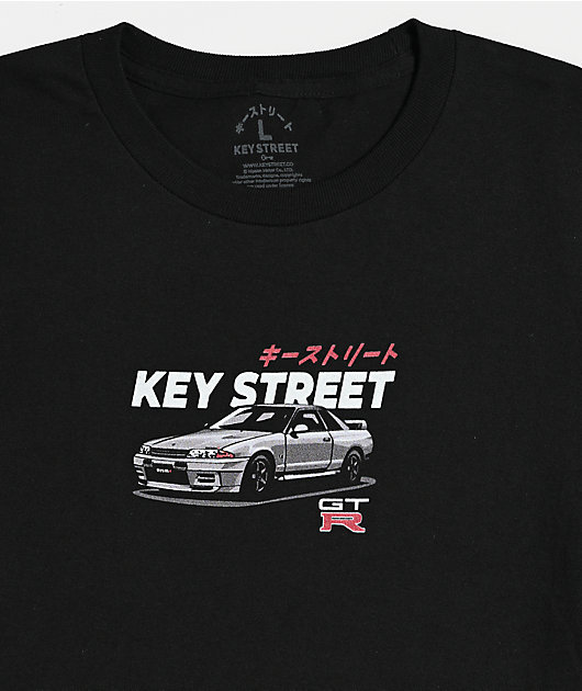 Key Street x Nissan Kids Generation Black T-Shirt | Zumiez