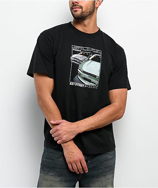 Key Street x Nissan S13 Black T-Shirt | Zumiez