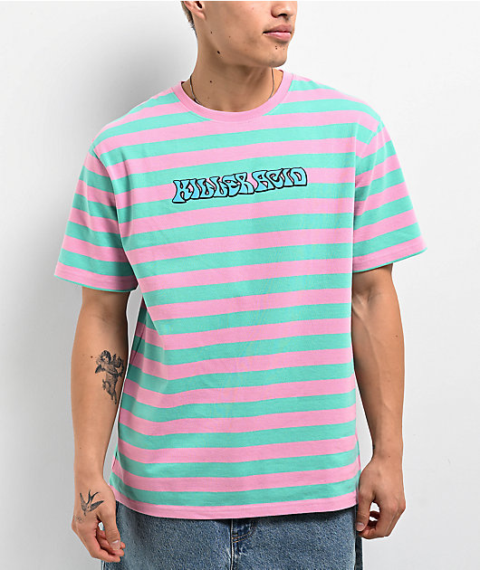Killer Acid Feel Good Pink & Green T-Shirt | Zumiez