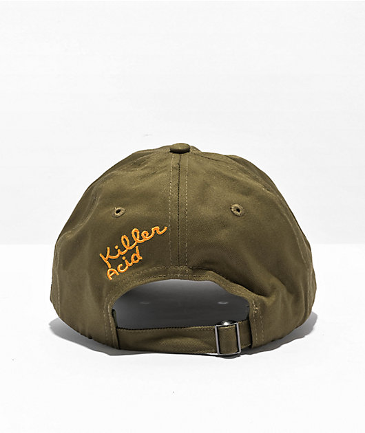 Killer Acid Get Lost Green Strapback Hat | Zumiez