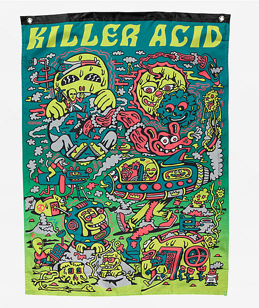 Killer Acid Spaced Out Banner | Zumiez