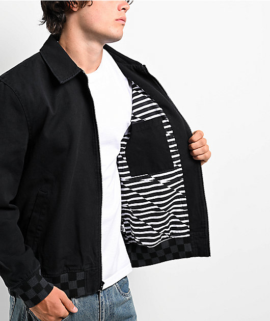 Killer Acid Trippy Dog Black Work Jacket | Zumiez
