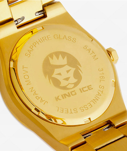 King Ice Arctic I Gold Analog Watch | Zumiez