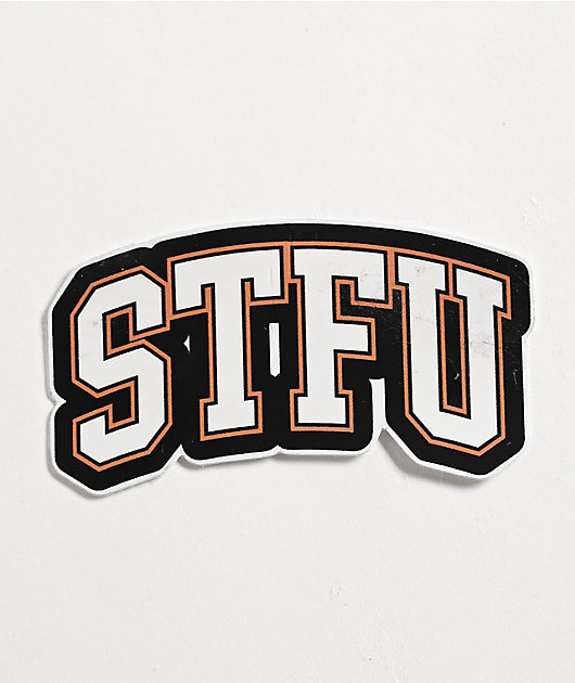 Know Bad Daze STFU Sticker | Zumiez