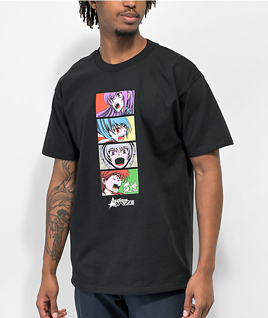 Know Bad Daze Temper Black T-Shirt