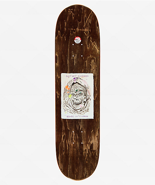 Krooked Emerson Guest Artist 8.5" Skateboard Deck | Zumiez