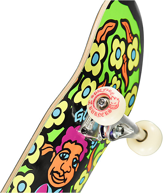 Krooked Gonz Sweatpants 8.06" DLX Skateboard Complete | Zumiez