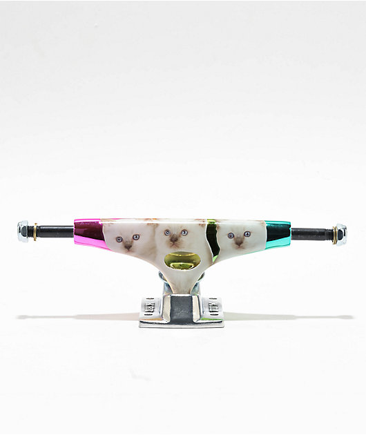 Krux Rainbow Kitties 8.0" Krome Skateboard Truck | Zumiez