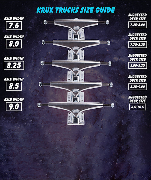 Krux x Skate Like A Girl Polished DLK 8.0" Skateboard Truck | Zumiez