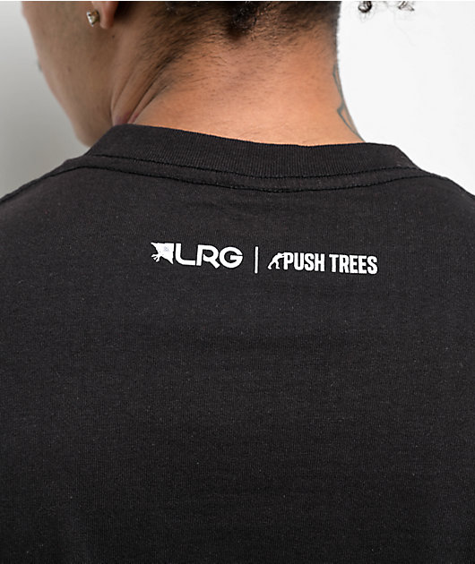 LRG x Push Trees Nice Trip Black T-Shirt | Zumiez