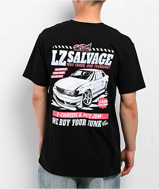LZMFG Salvage Black T-Shirt | Zumiez