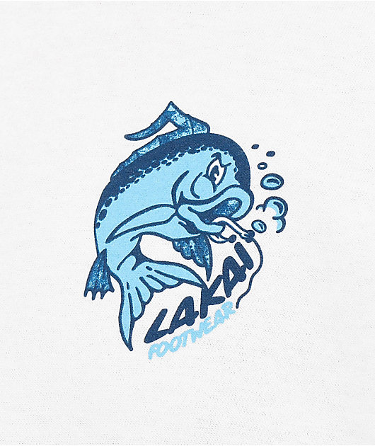 Lakai Catching the Flare White T-Shirt | Zumiez