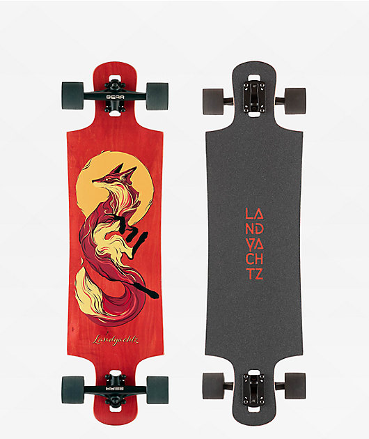 Landyachtz Drop Hammer Sun Fox 36.5" Longboard Complete | Zumiez