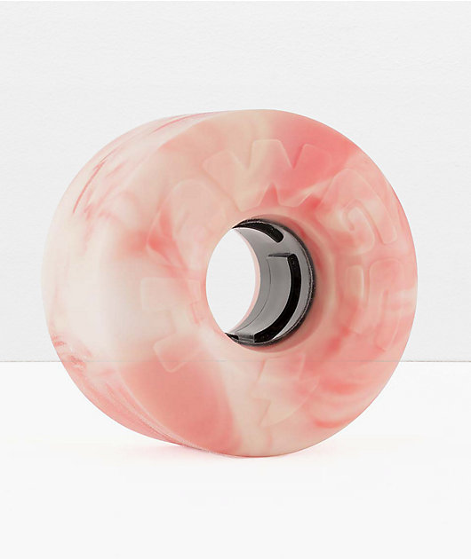 Landyachtz EZ Hawgs 63mm 78a Pink & White Cruiser Skateboard Wheels ...