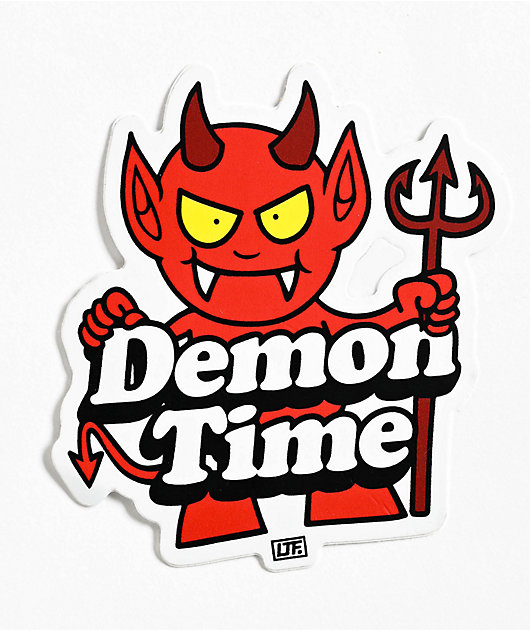 Learn To Forget Demon Time Sticker | Zumiez