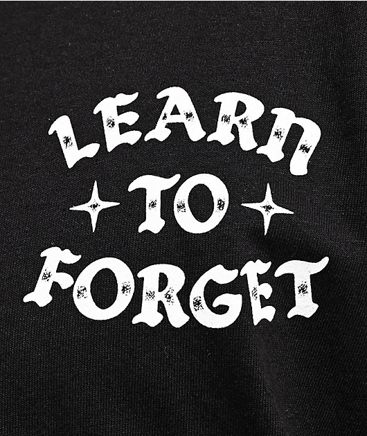 Learn To Forget OG Logo Black T-Shirt | Zumiez